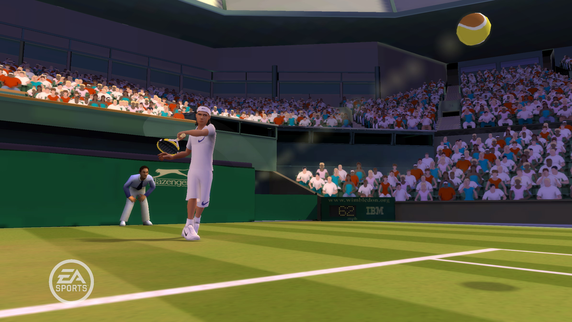 First Grand Slam Tennis screens show tennis players - VG247