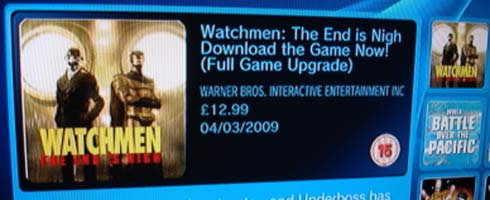 Watchmen demo and full game hit PSN [Update] | VG247