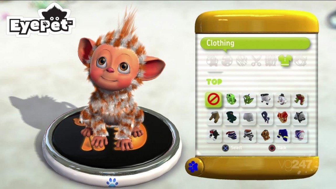 New EyePet screens are playful, family-friendly - VG247