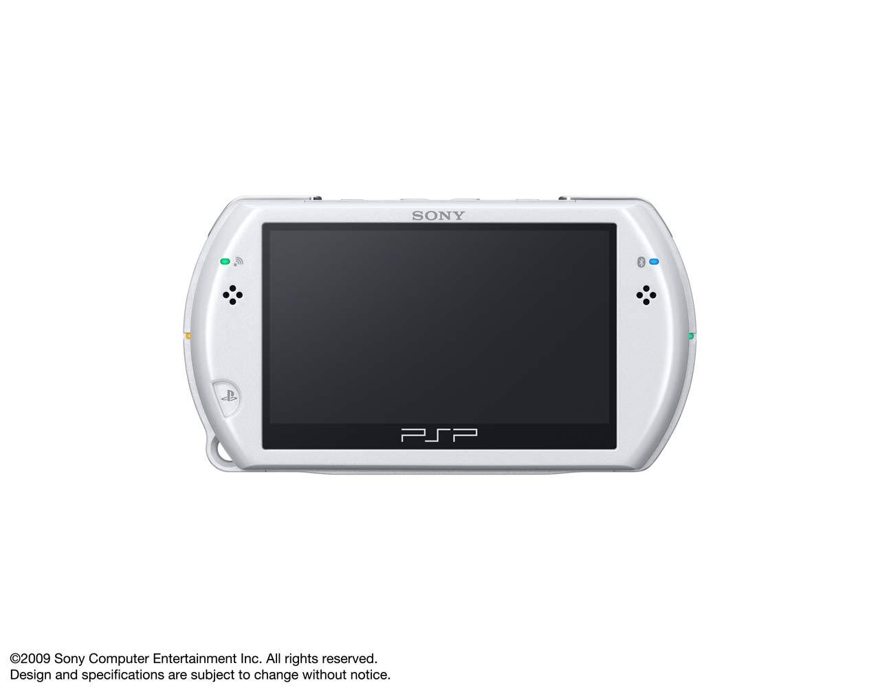 White PSP Go - official product shots - VG247