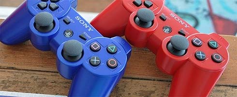US getting red and blue PS3 controllers in October | VG247