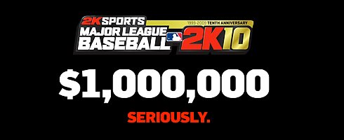 2K Sports: $1M to first person to throw a perfect game in MLB 2K10 | VG247