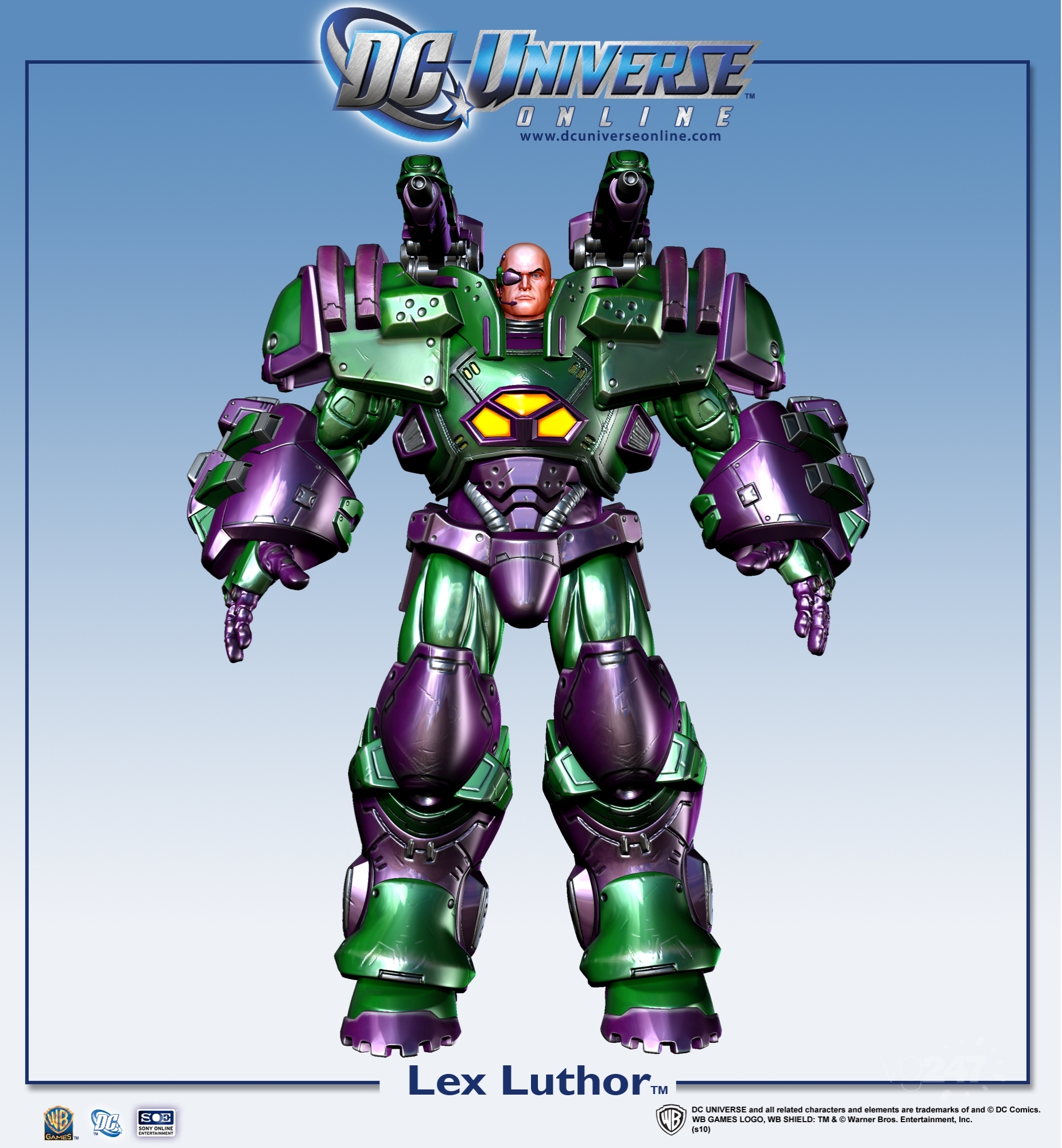 Lex Luthor stars in latest DC Universe Online screens - VG247