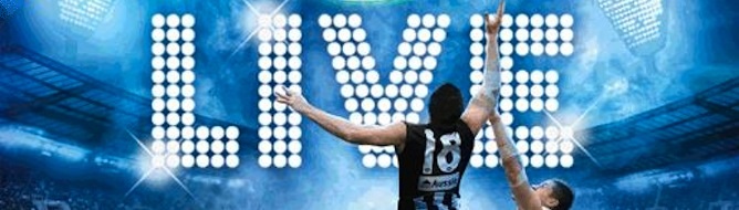 AFL Live trailer features burly men kicking each other | VG247