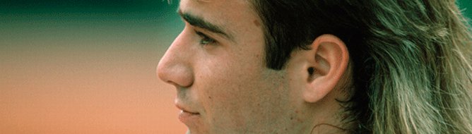 Check out Andre Agassi's mullet in this Top Spin 4 "Legends" trailer ...