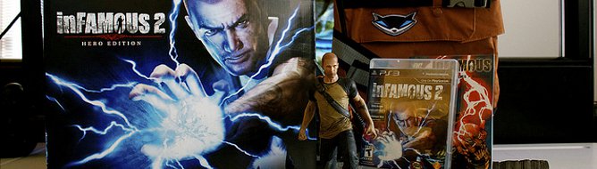 Sony shows off what's inside the InFamous 2: Hero Edition | VG247