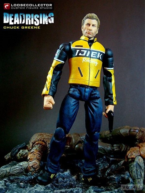 Awesome custom Dead Rising 2 Chuck Greene Action Figure | VG247