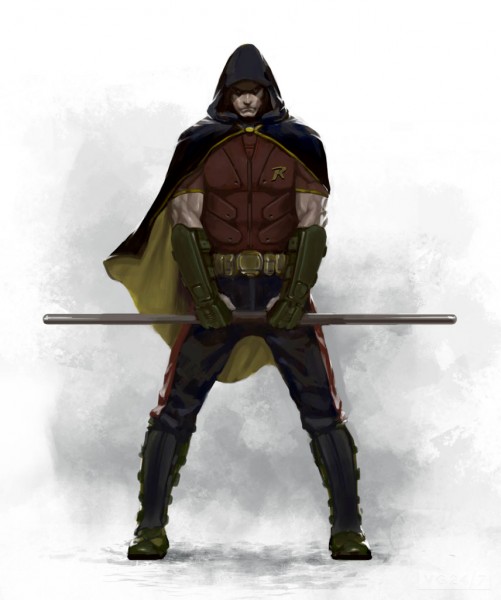Arkham City's Robin gets new concept art, explained | VG247