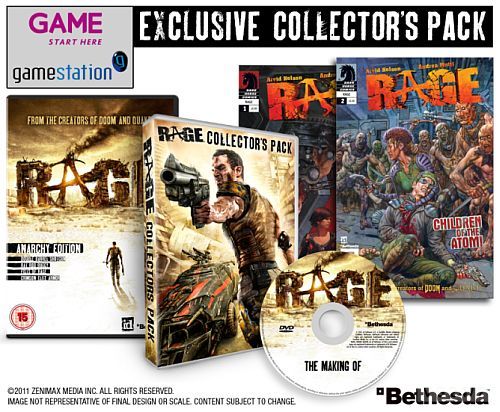 Exclusive RAGE Collector's Pack available for pre-order at GAME | VG247
