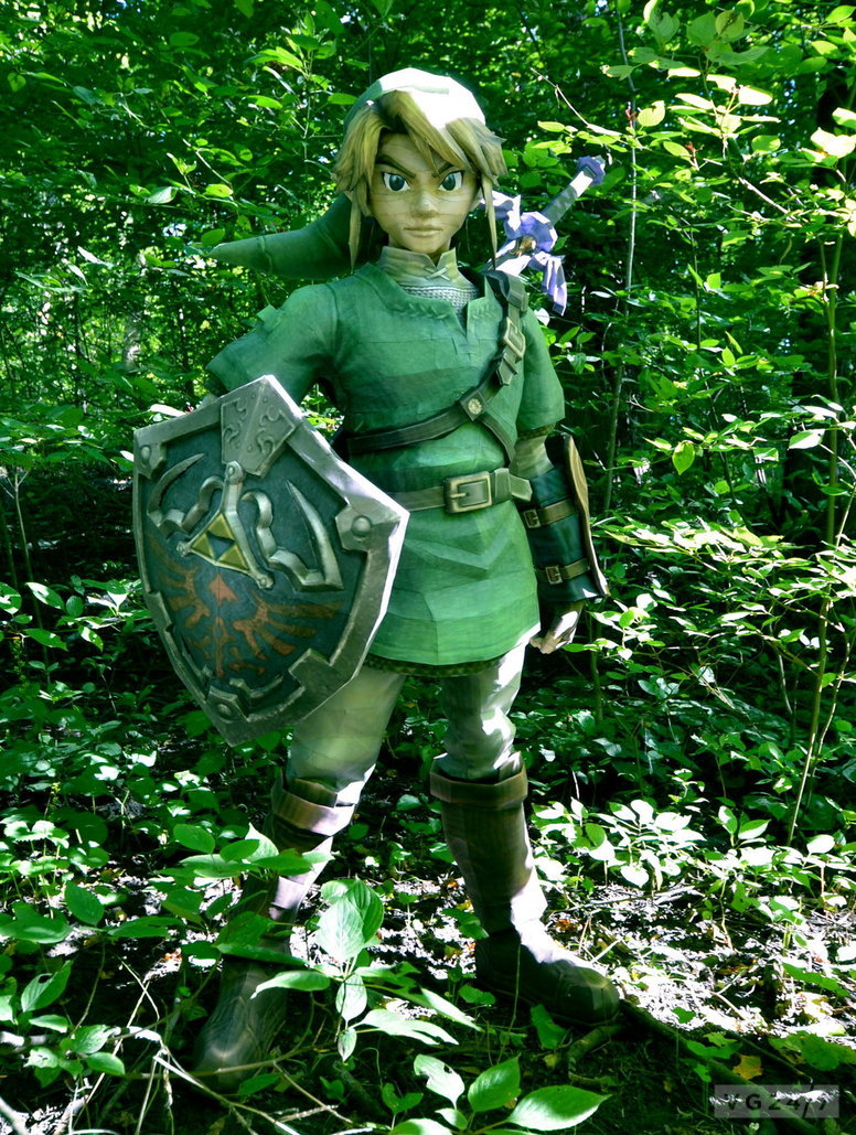 Life-size papercraft Link is pretty incredible | VG247
