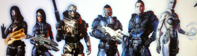 Picture shows additional character costumes from ME3 From Ashes DLC | VG247