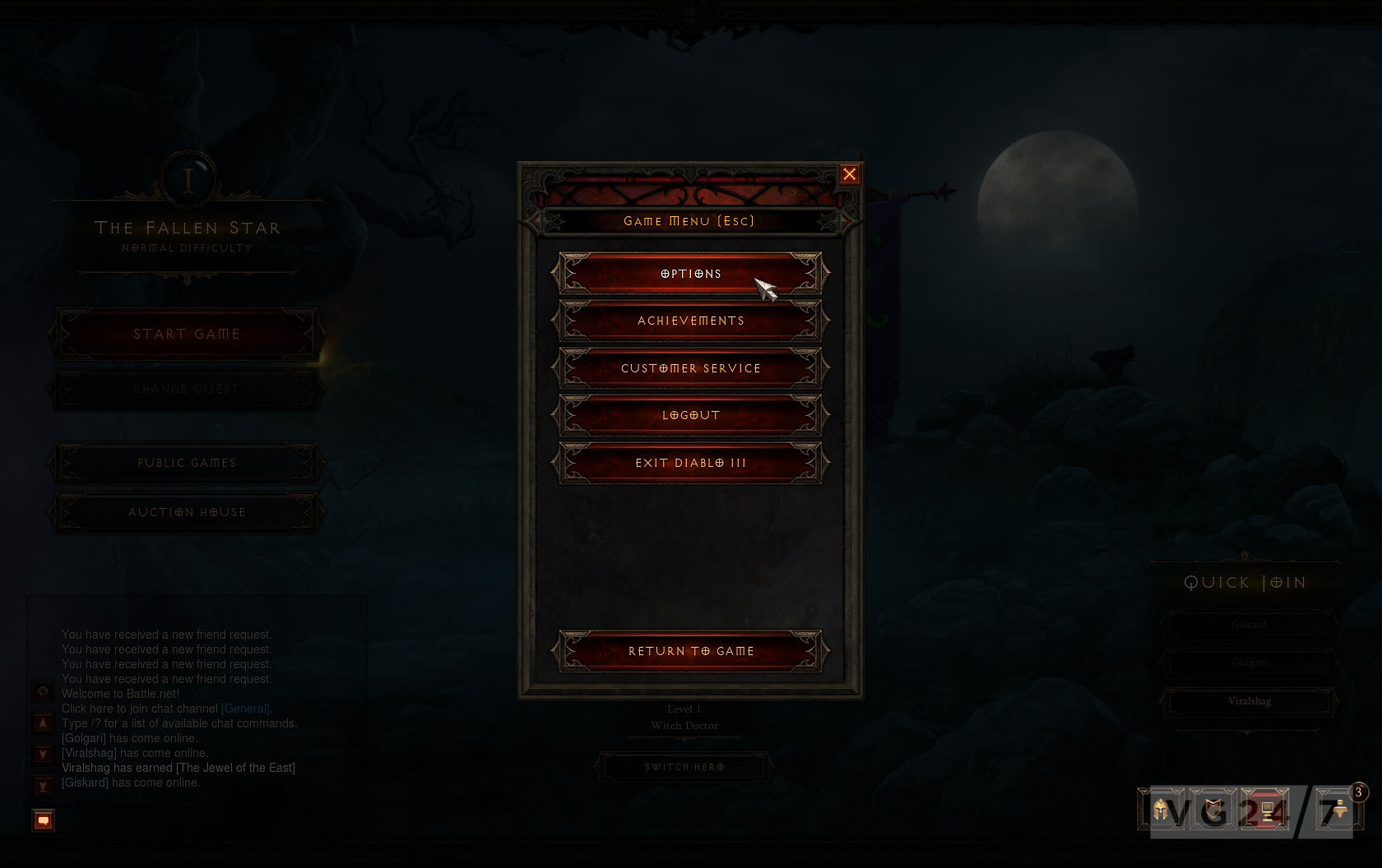 Diablo 3: check your region before you start playing | VG247