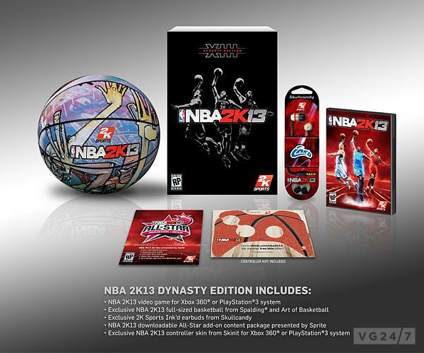 2K Sports announces contents of NBA 2K13 Dynasty Edition | VG247