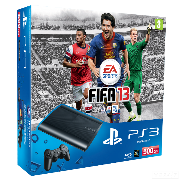 PS3 Super Slim: UK gets pricing & release date, FIFA 13 bundle | VG247