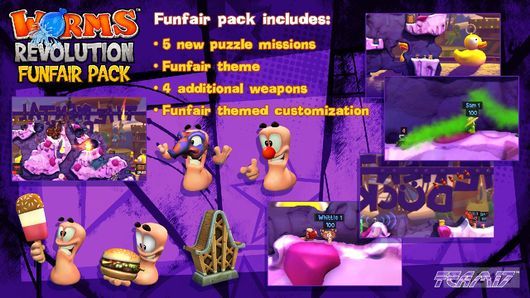 Worms Revolution gets Funfair Pack DLC this week | VG247