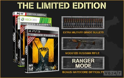 Metro: Last Light release date narrowed, Limited Edition pre-order ...