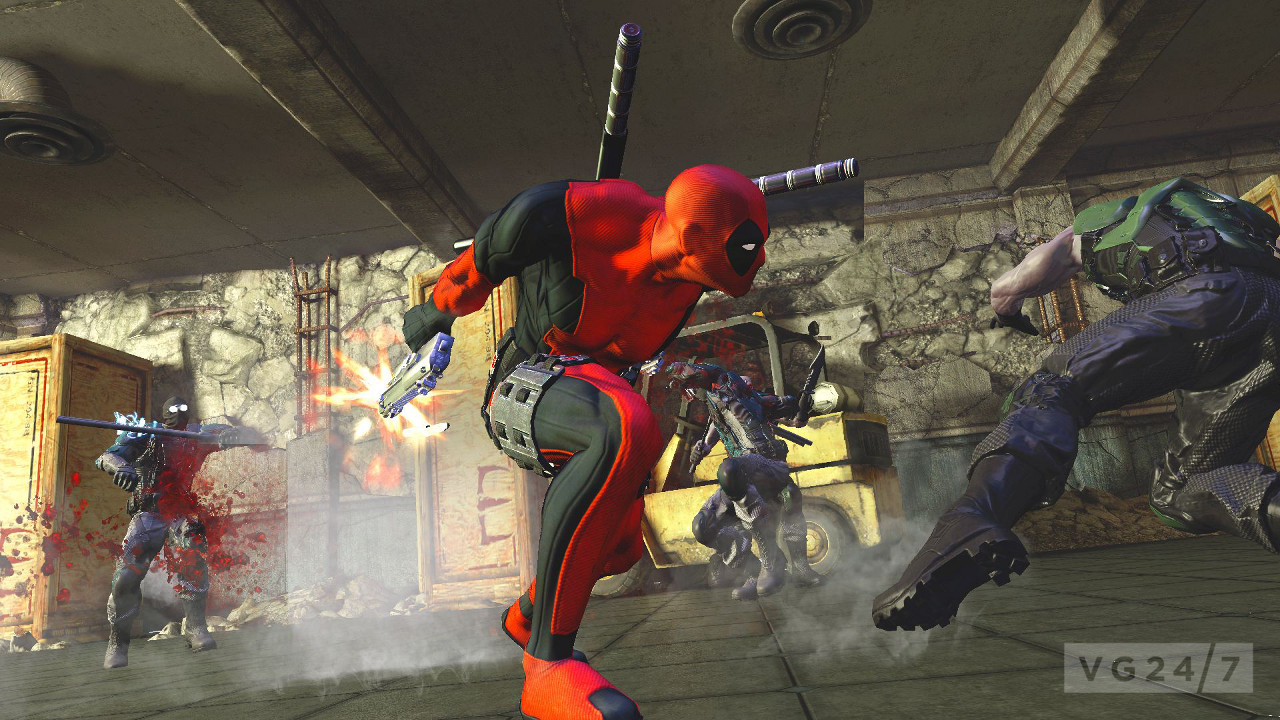 Deadpool yells a lot in this trailer for his new game | VG247