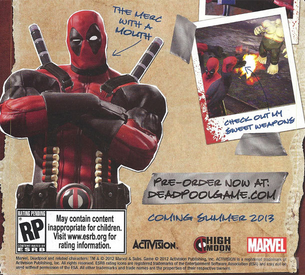 Deadpool pre-order advert spotted, narrows down release window | VG247