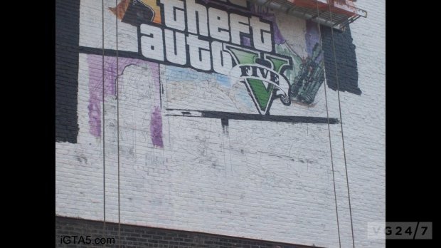 GTA 5 box-art revealed in New York mural | VG247