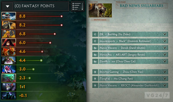 Dota 2 Compendium update adds fantasy league, player cards & more | VG247