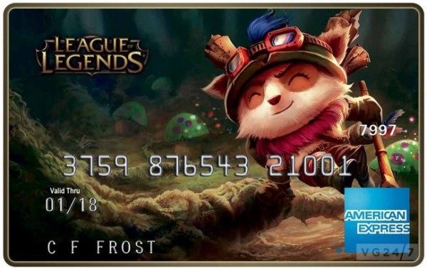 League of Legends debit cards to be unveiled by American Express on ...