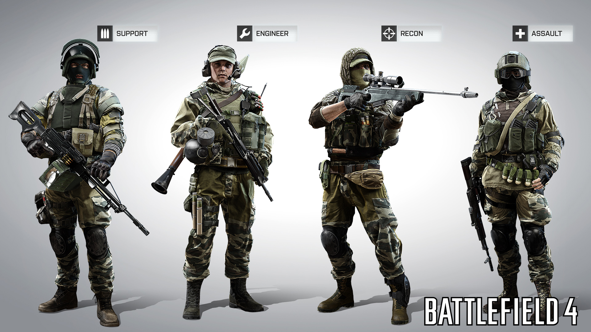 Battlefield 4 multiplayer class load-outs detailed, screened - VG247