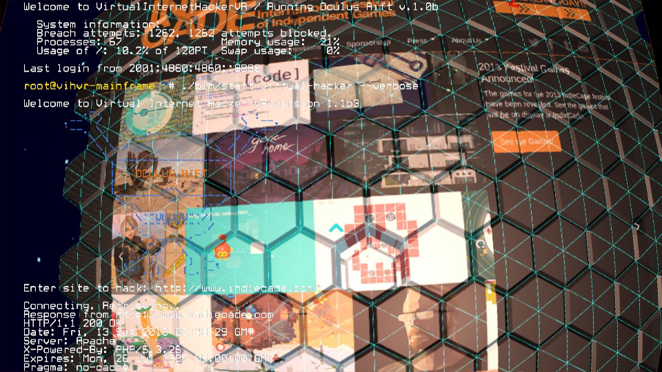 One Oculus VR game jam winner makes web browsing fun again | VG247