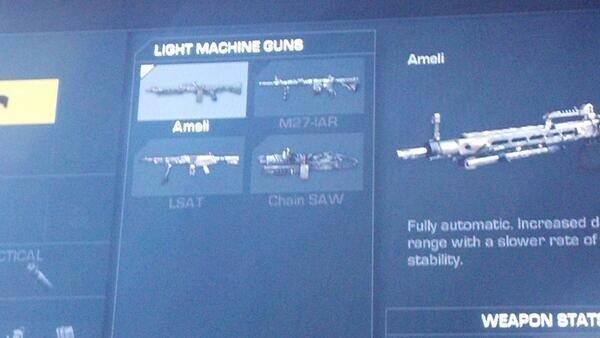 Call of Duty: Ghosts gun list leaked in full, see it here | VG247