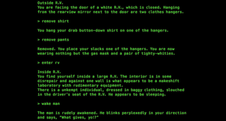 Breaking Bad gets the text-adventure treatment: meet "Zorking Bad" | VG247