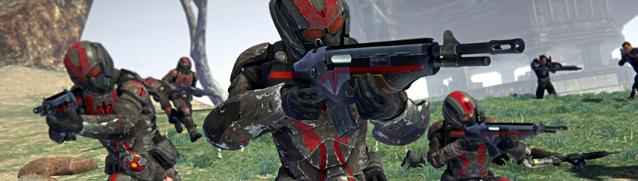 PlanetSide 2's latest update lets you shoot space pumpkins | VG247