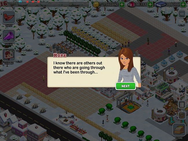 High School Story Game Layout