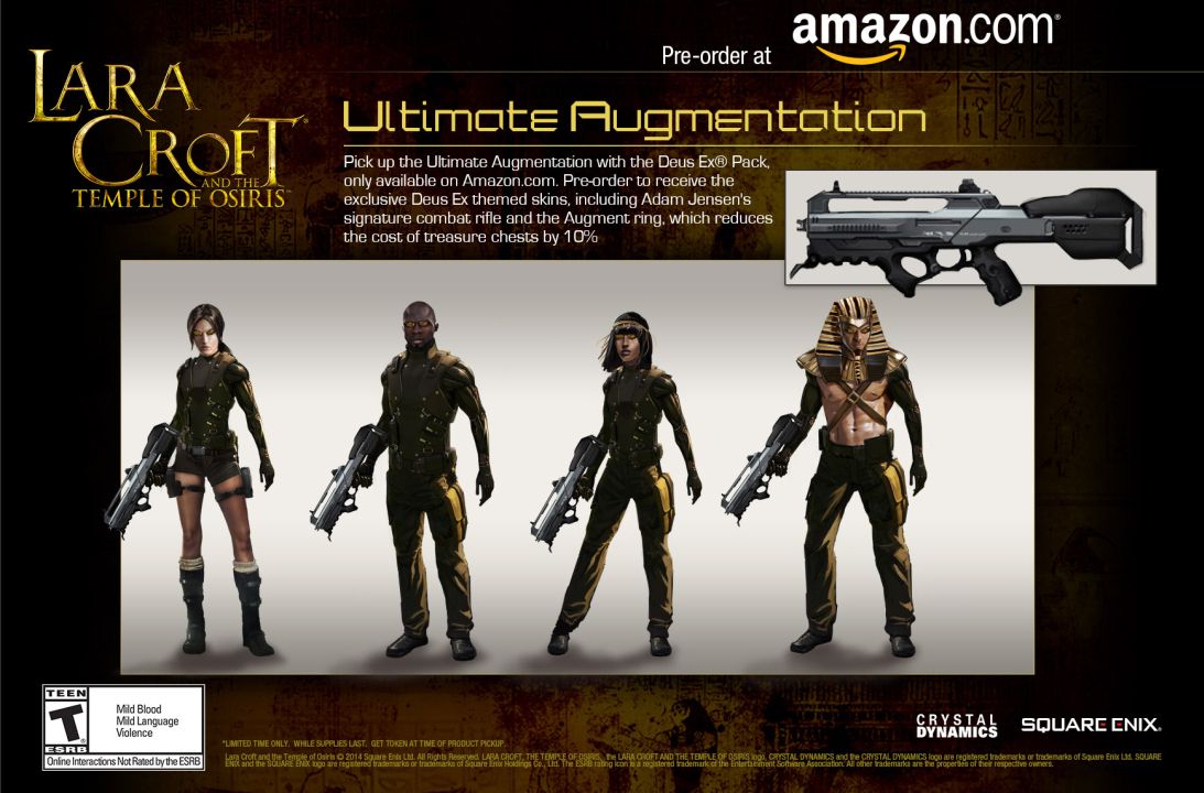News: Special edition announced for Lara Croft: Temple of Osiris ...