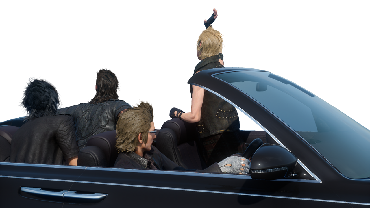 Make your own FF15 car memes with official assets | VG247
