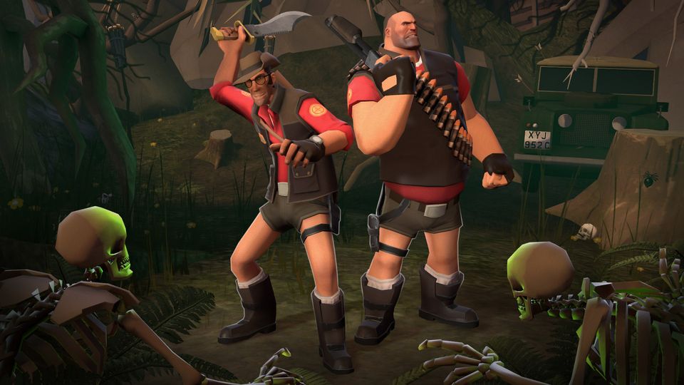 You can now wear Lara Croft's short shorts in Team Fortress 2 | VG247