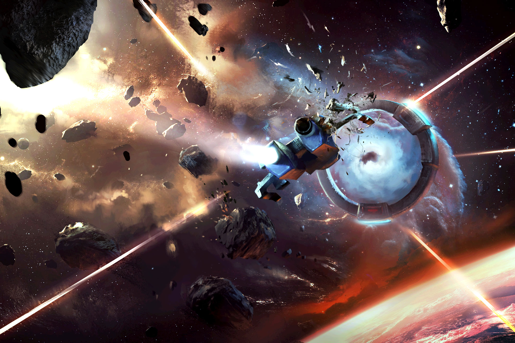 Starships is a tactical combat game and a strategy fleet game, more ...