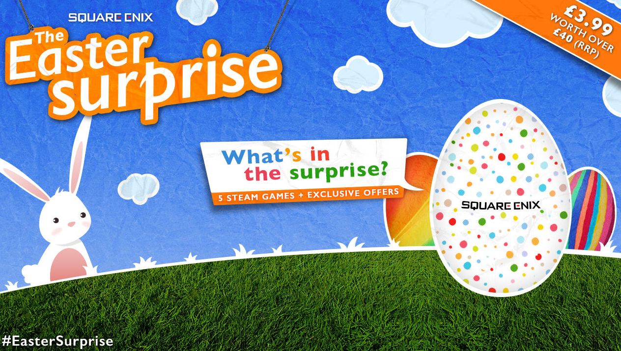 Square Enix's Easter Surprise bundle contains five mystery PC games | VG247