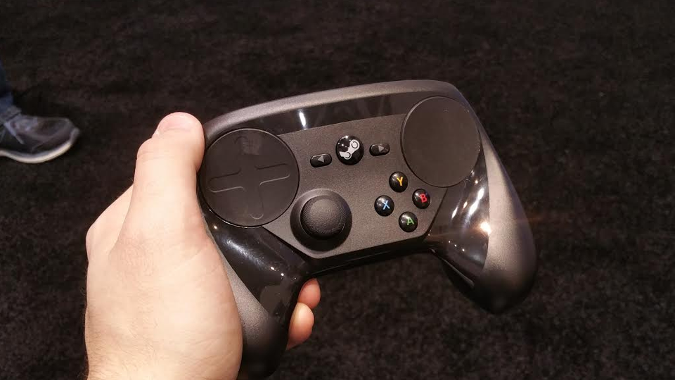 Here's what the final version of Valve's Steam Controller looks like ...