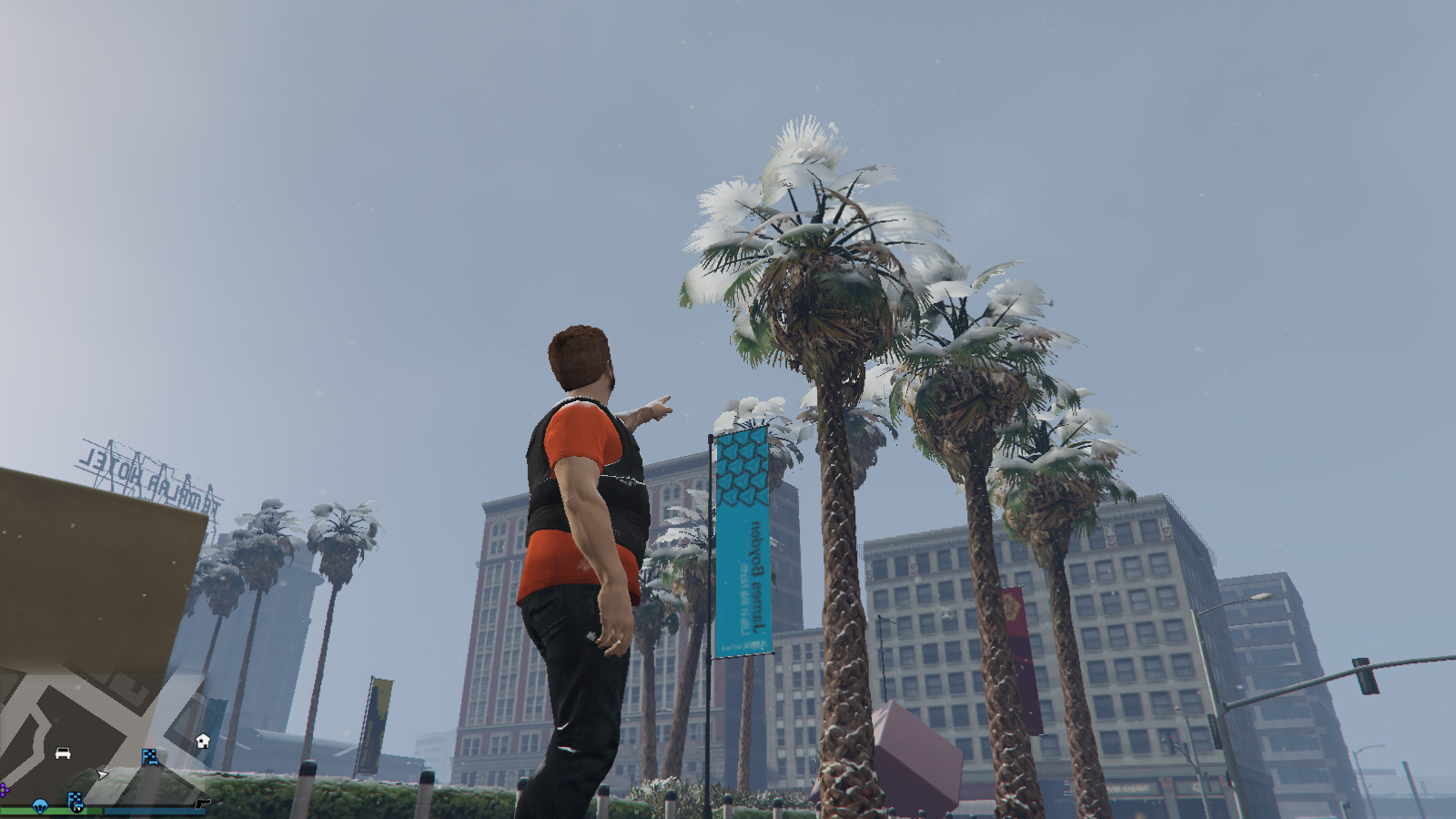 GTA 5 PC: new mod adds snow to GTA Online | VG247