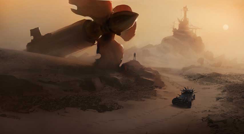 Mad Max screenshots show a gorgeous, deadly desert world | VG247