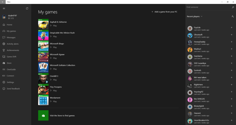 New Xbox features coming to Windows 10 and Xbox One Preview | VG247