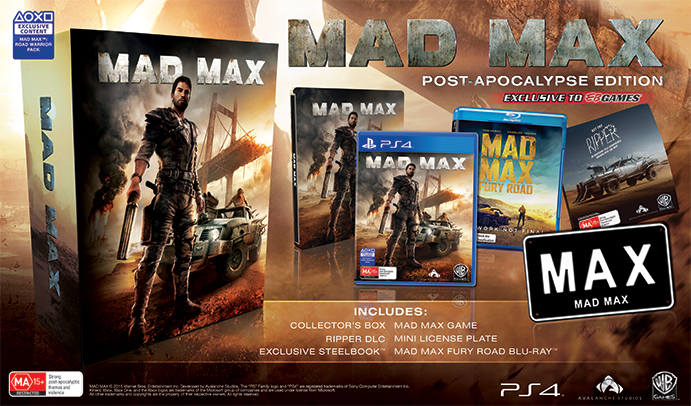 Mad Max Post-Apocalypse Edition includes Blu-ray, license plate | VG247