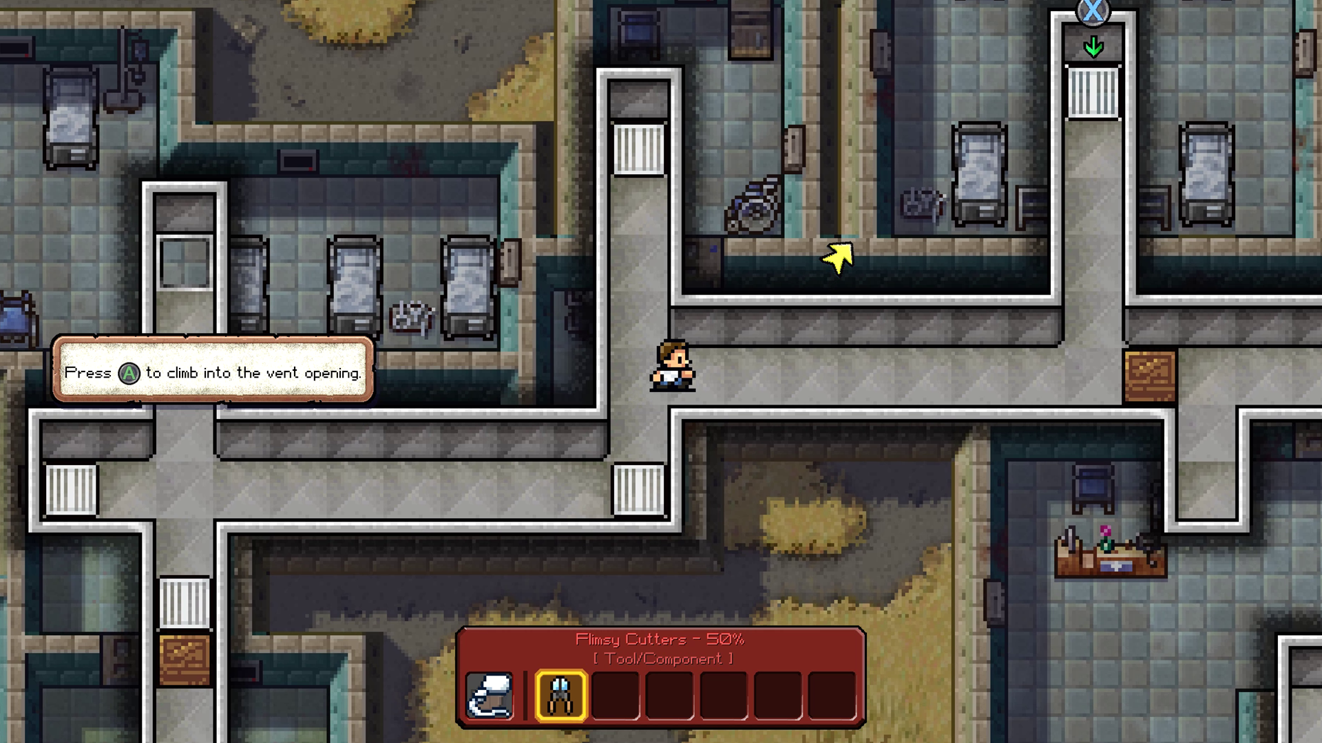 Help an 8-bit Rick Grimes elude zombies in The Escapists The Walking ...
