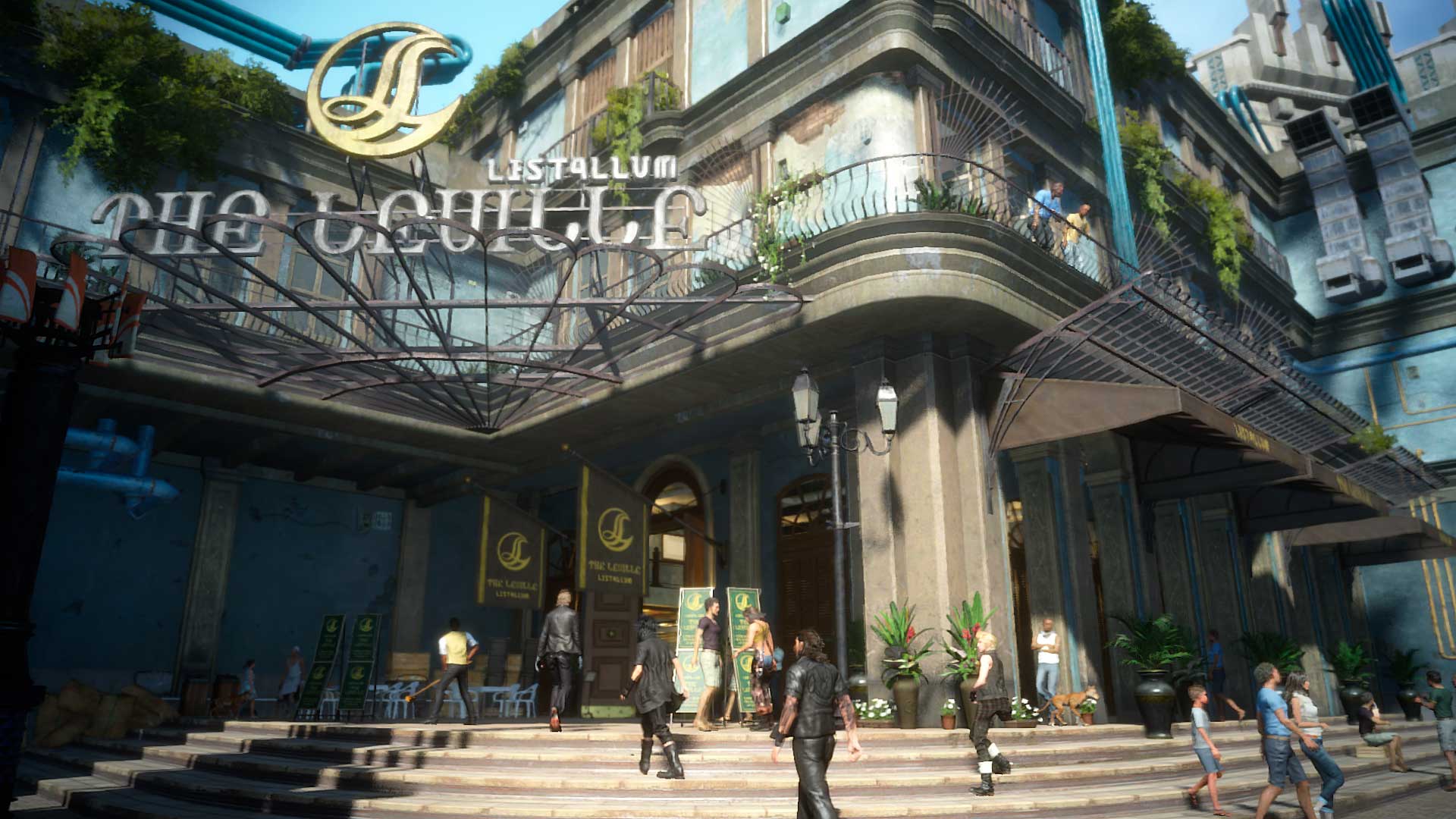 A dungeon, a hotel and glorious scenery on show in new Final Fantasy 15 ...