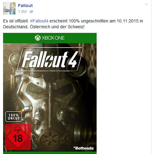 Fallout 4 to be uncut in Germany | VG247