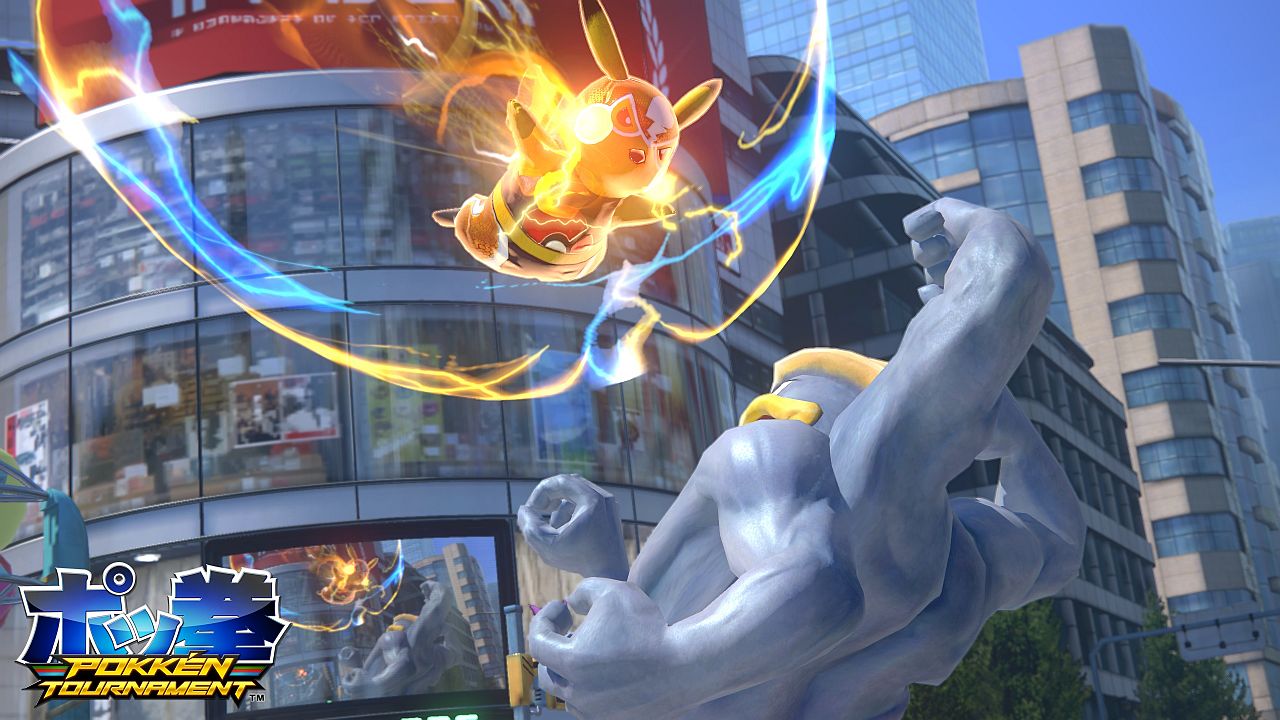 This Pokken Tournament video proves Pikachu makes a rather good lucha ...