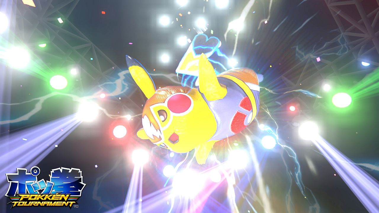 This Pokken Tournament video proves Pikachu makes a rather good lucha ...