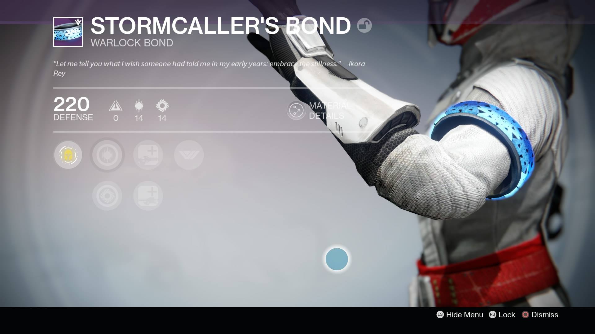 Destiny Warlock Bonds