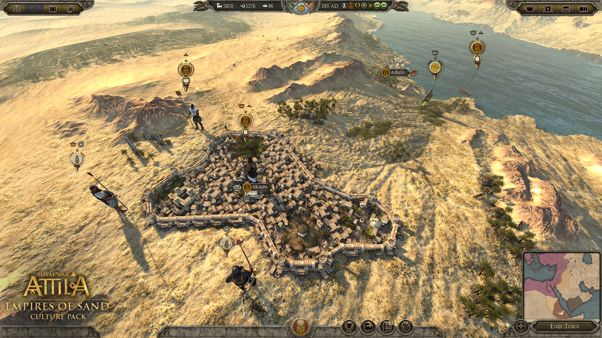 Empires of Sand Culture Pack out next week for Total War: Attila | VG247