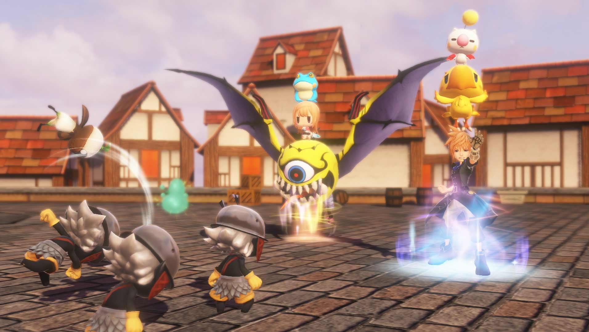 World of Final Fantasy review: A charming mash-up of FF, Pokemon and ...