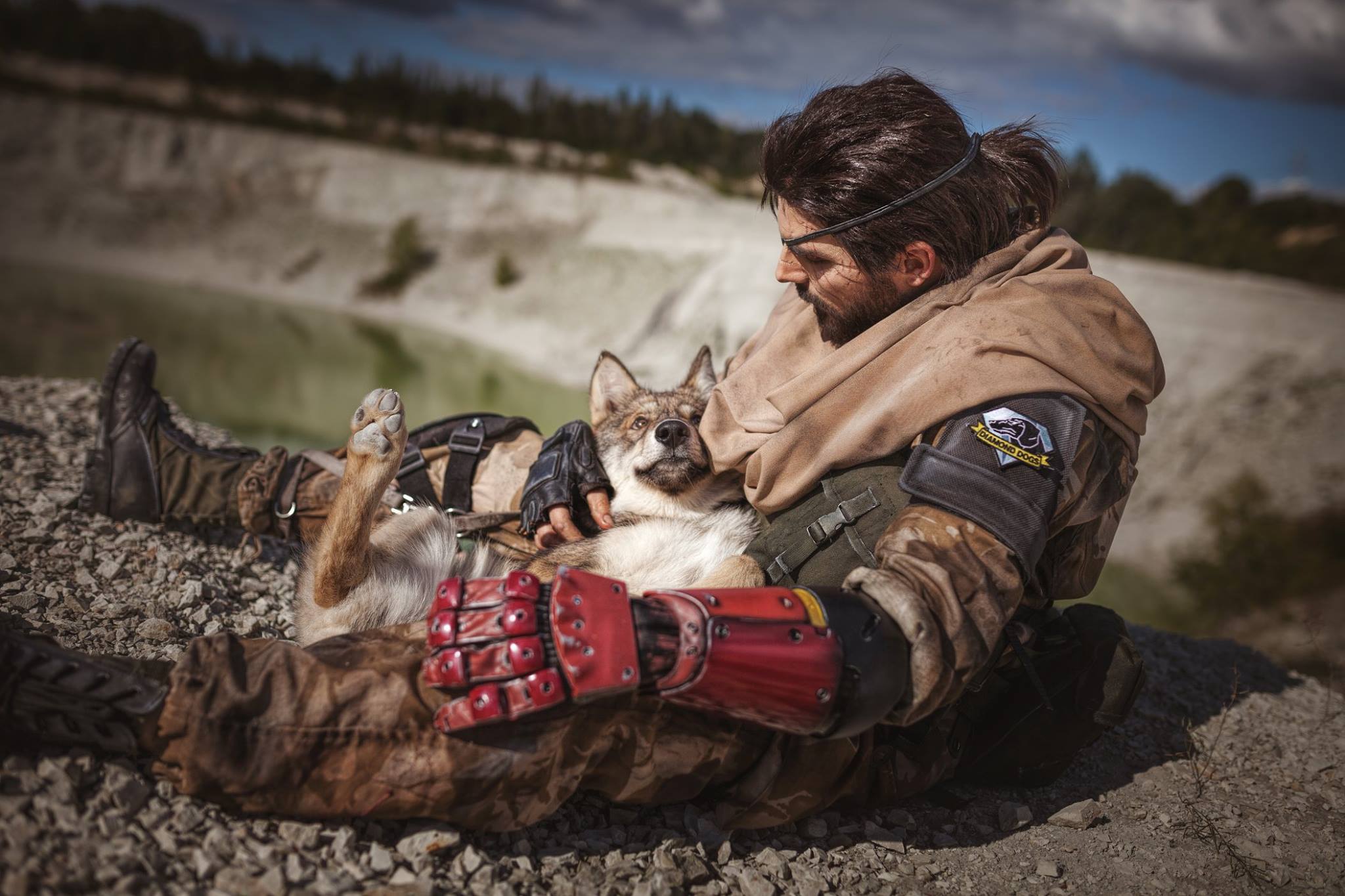 Metal Gear Solid 5: The Phantom Pain cosplay features real wolves and ...